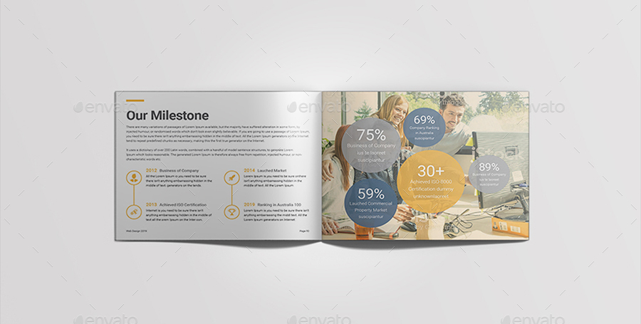 Landscape Web Design Project Brochure, Print Templates | GraphicRiver