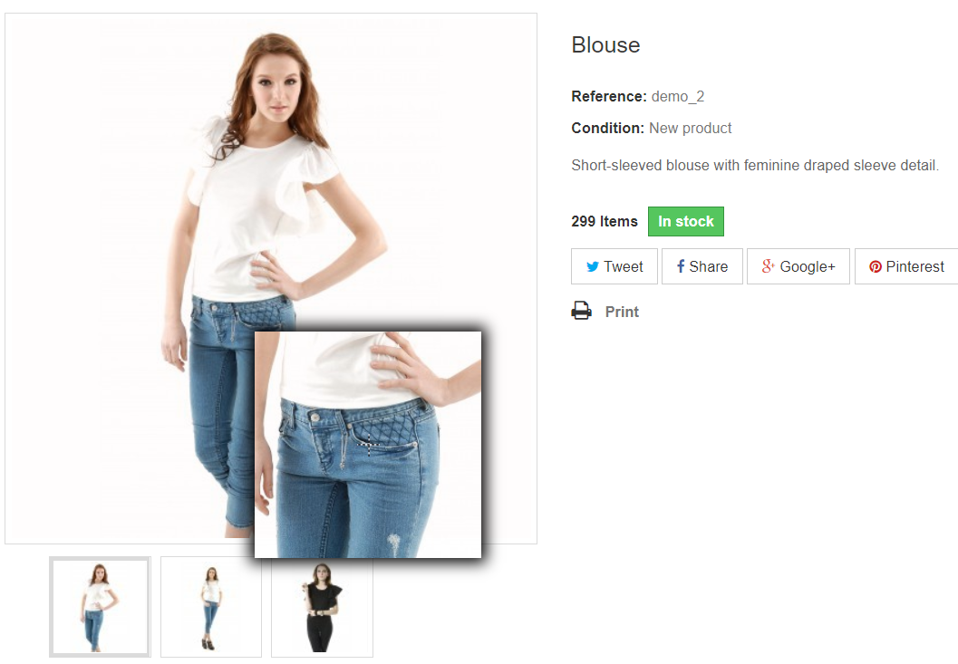 Prestashop Magic Zoom Magnifier Effect Plus Module – Prestips by prestips