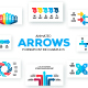 Arrows Animated Infographics Presentations, Presentation Templates