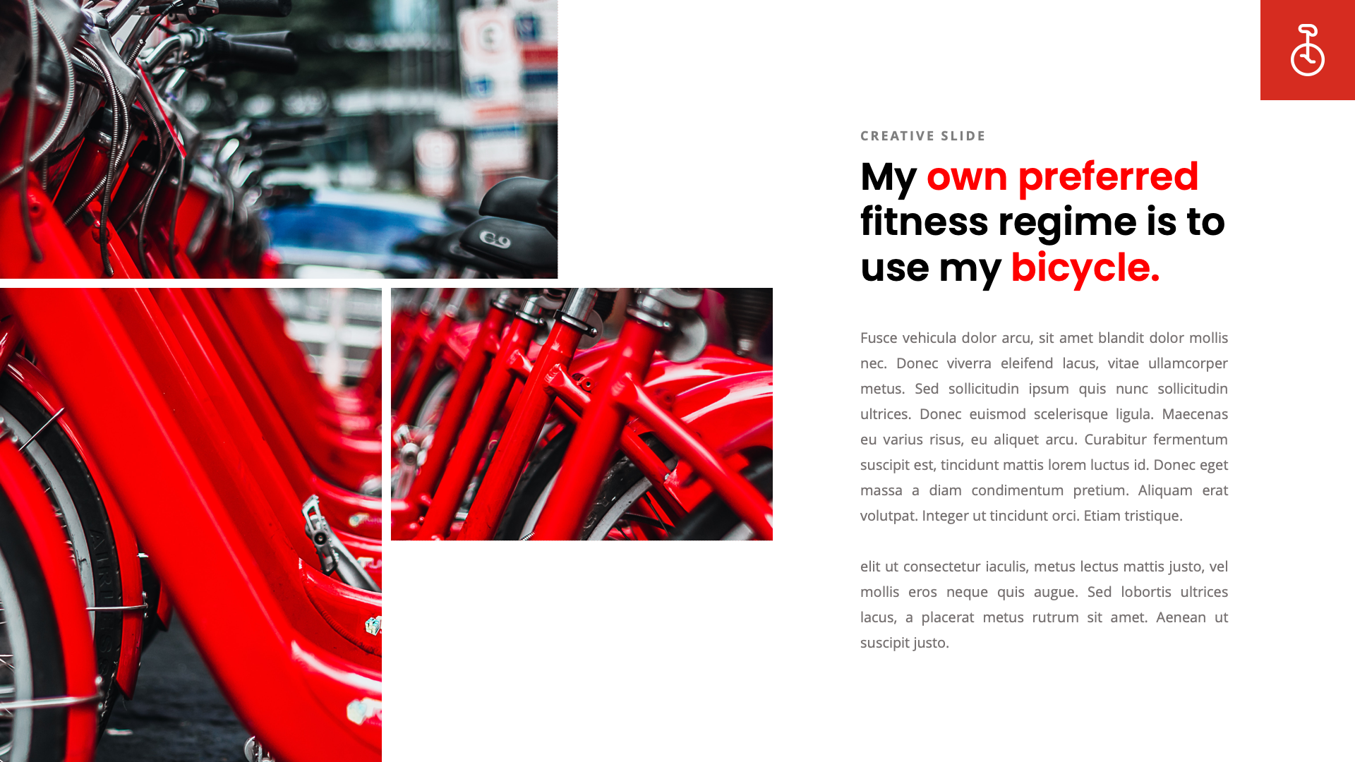 Onthel - Bicycle Powerpoint Template, Presentation Templates | GraphicRiver