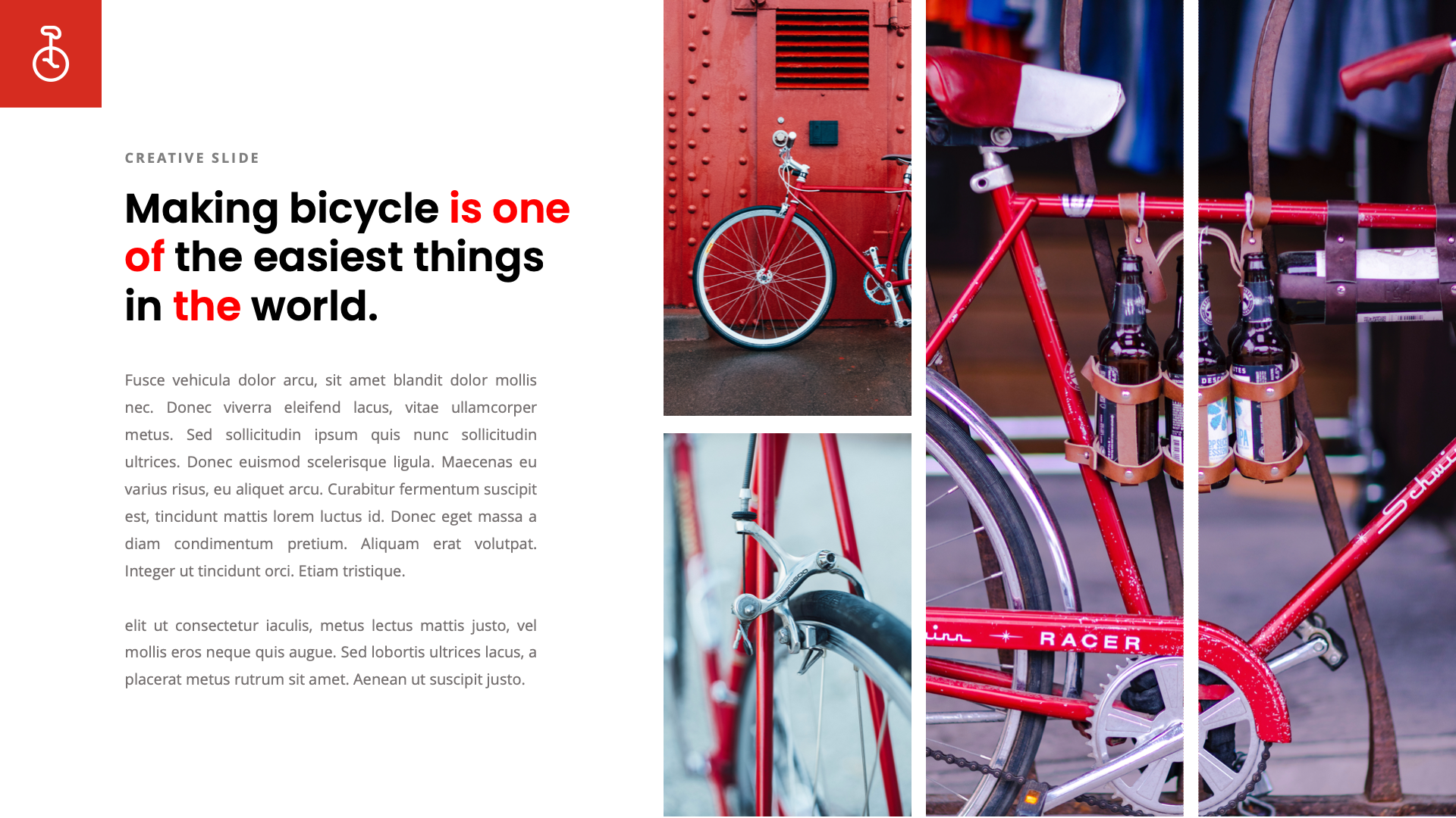 Onthel - Bicycle Google Slides Template, Presentation Templates ...