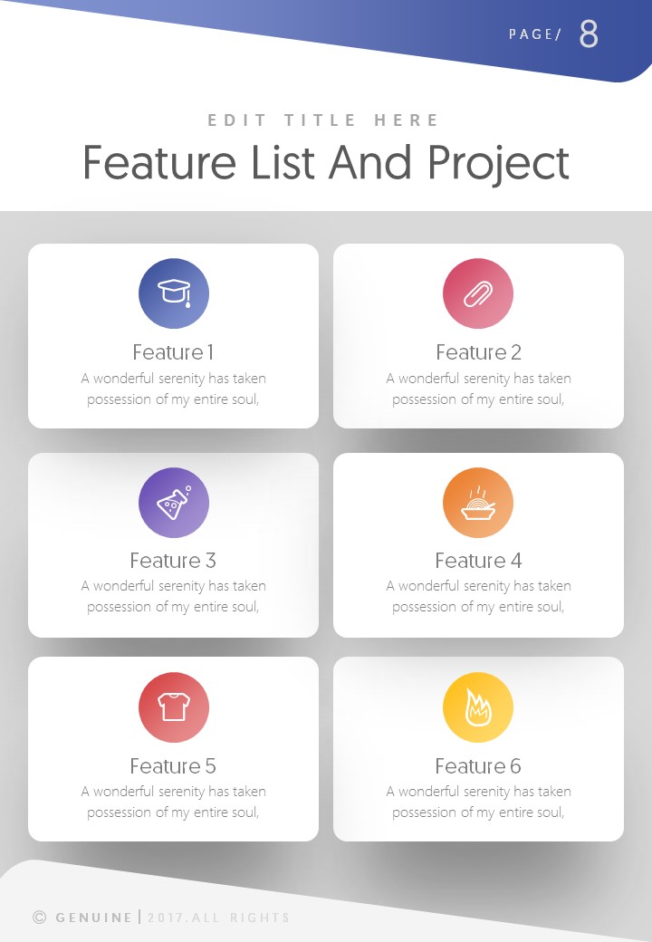 Genuine Portrait Business PowerPoint Template by BrandEarth | GraphicRiver