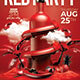 Summer Red Party, Print Templates | GraphicRiver