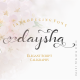 Daysha - Wedding Font, Fonts | GraphicRiver