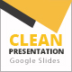 Clean Google Slide Presentation Template, Presentation Templates ...