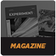 Experiment Magazine Template, Print Templates | GraphicRiver