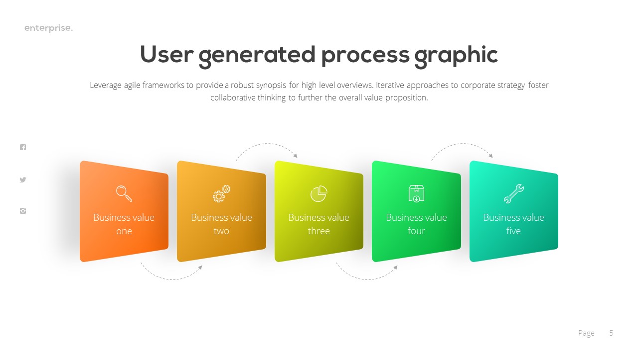 Enterprise Business PowerPoint Presentation Template, Presentation ...
