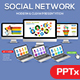 Social Network Powerpoint Presentation, Presentation Templates ...