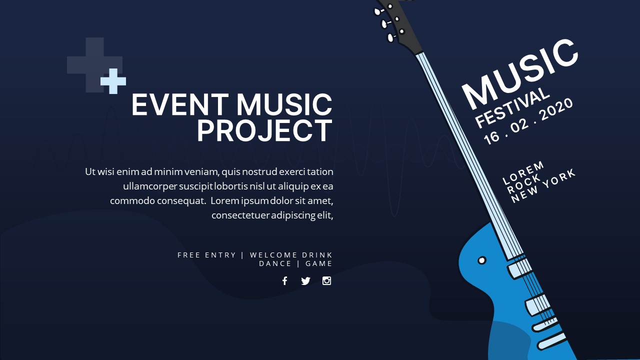 Stereo Music Keynote Template, Presentation Templates | GraphicRiver