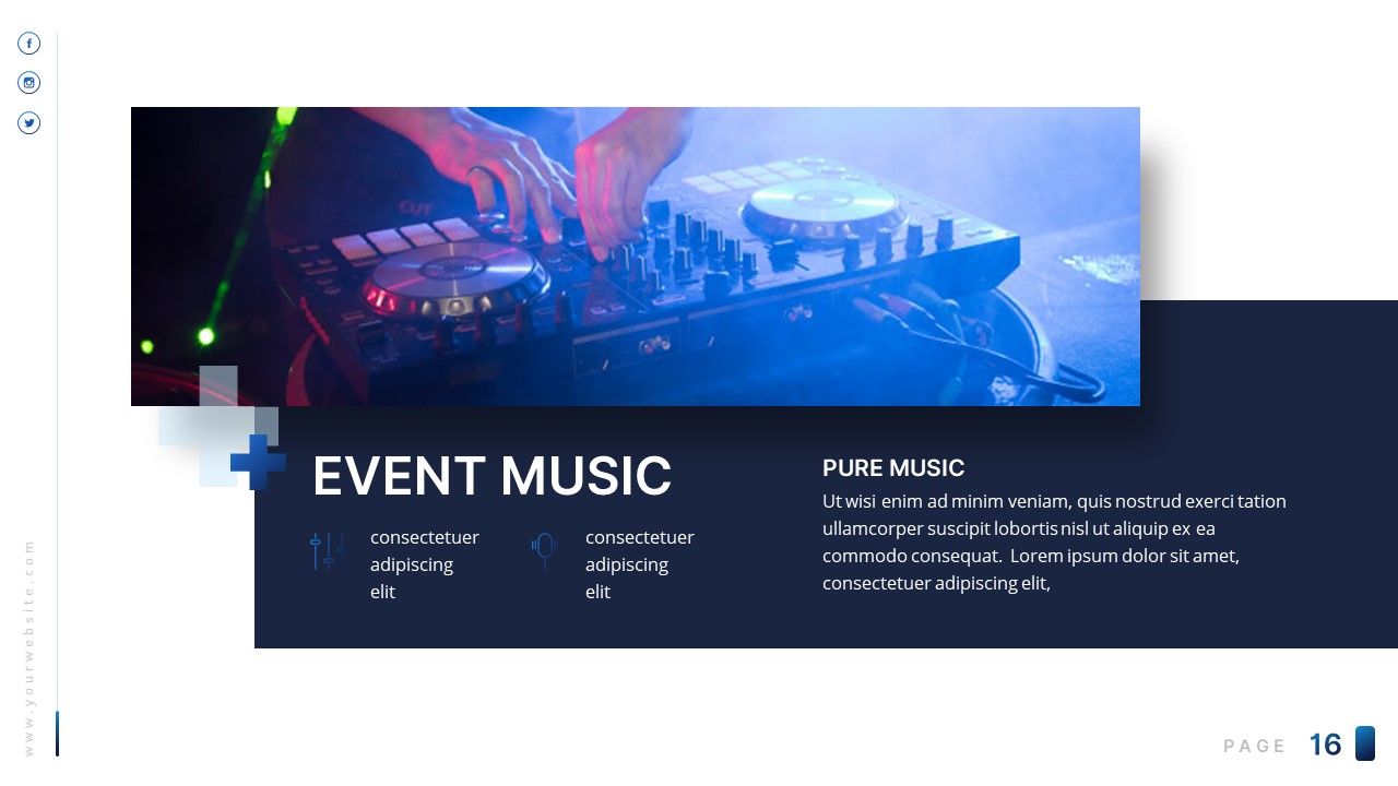 Stereo Music Keynote Template, Presentation Templates | GraphicRiver