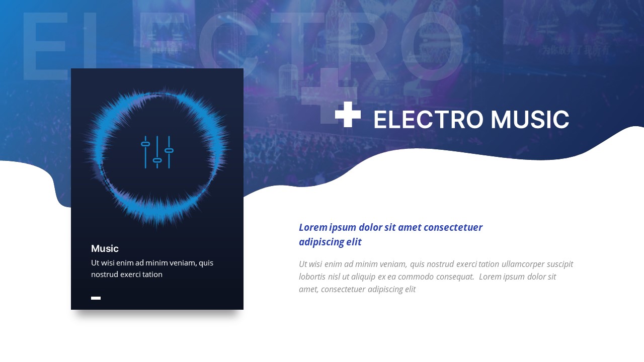 Stereo Music Keynote Template, Presentation Templates | GraphicRiver