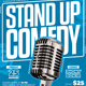 Stand Up Comedy Flyer, Print Templates | GraphicRiver