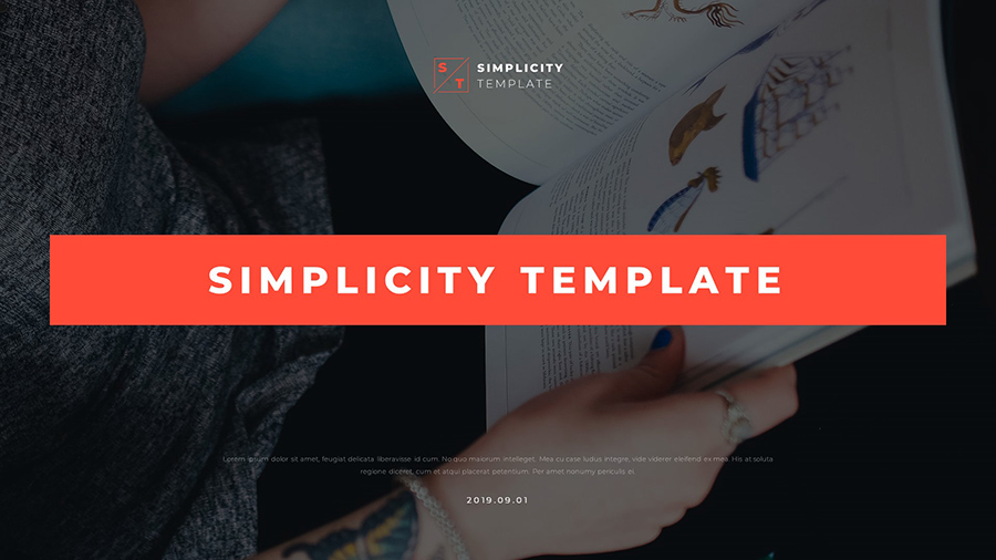 Simplicity Multipurpose PowerPoint Template, Presentation Templates
