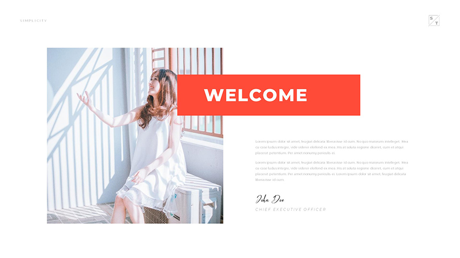 Simplicity Multipurpose PowerPoint Template, Presentation Templates