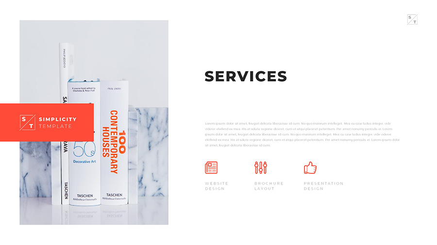 Simplicity Multipurpose PowerPoint Template, Presentation Templates