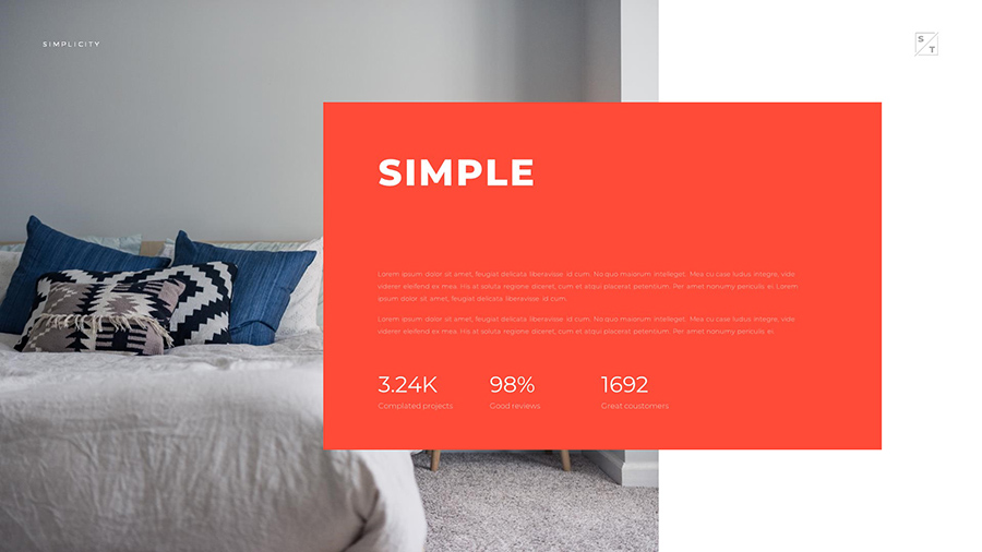 Simplicity Multipurpose PowerPoint Template, Presentation Templates
