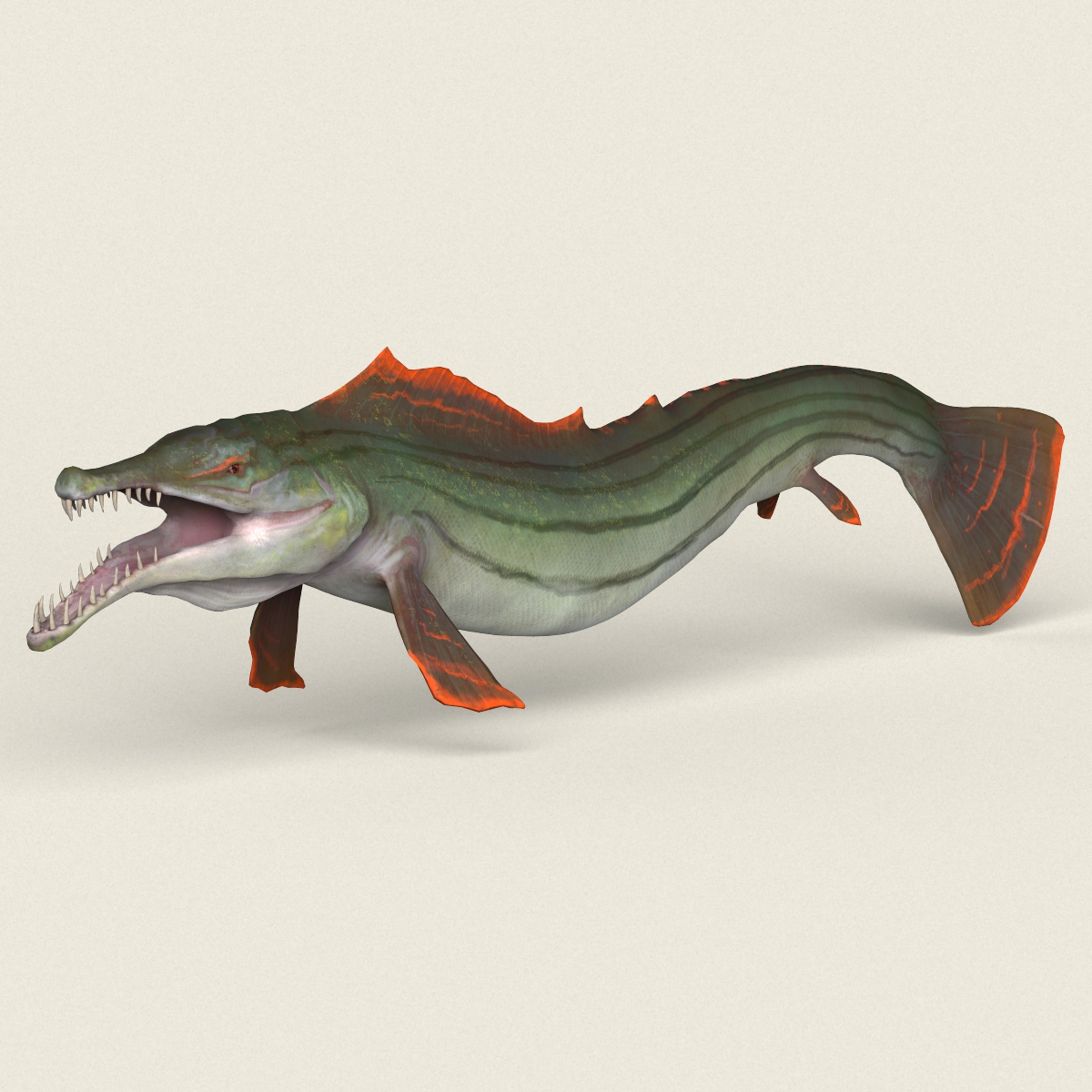 Low poly Realistic Pike Fish by cghriggs | 3DOcean