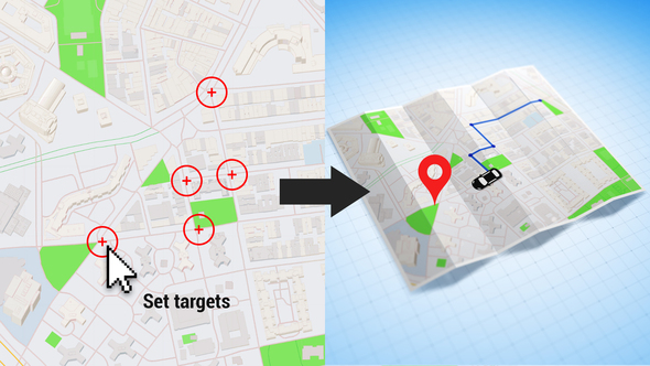 Simple Route Generator & Elements by Accountable-Videos | VideoHive