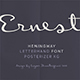 Ernest Hemingway's handwriting font!, Fonts | GraphicRiver