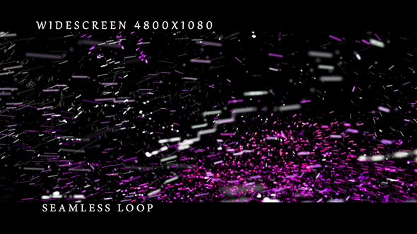 Pink Particles Wide-screen, Motion Graphics | VideoHive