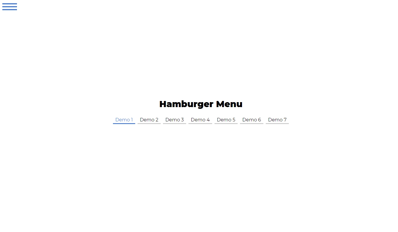 Hamburger Menu | Responsive by spasso | CodeCanyon