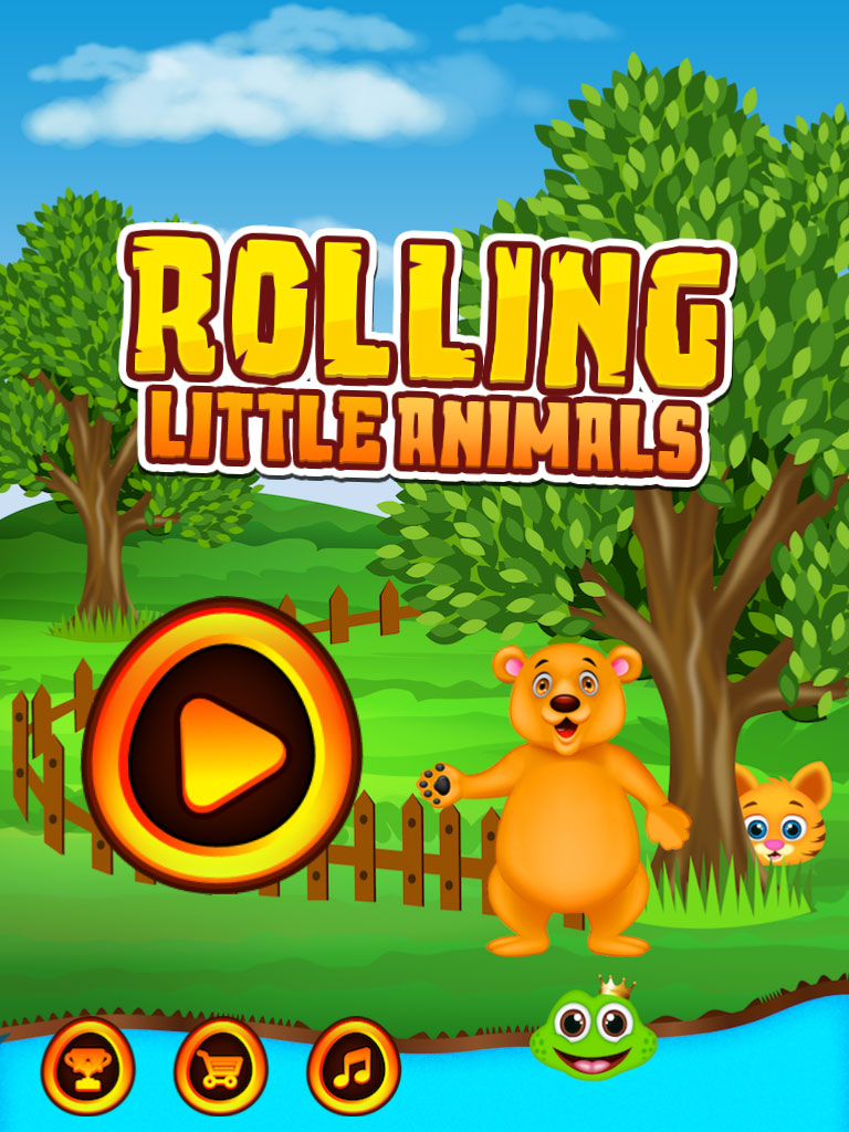 Rolling Little Animal - Best Game For Kids - Ready For Publish by iQueen