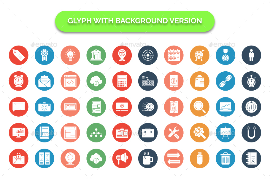 880 Modern Business Vector Icon pack, Icons | GraphicRiver