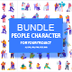 People Character Creator Kit, Vectors | GraphicRiver
