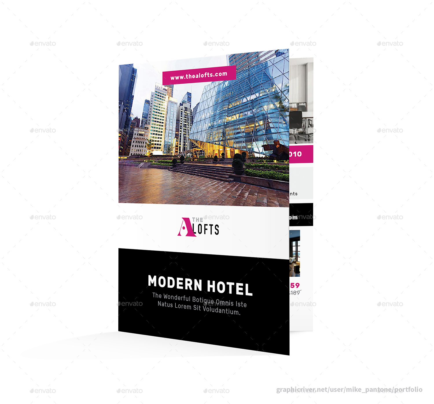 Modern Hotel Print Bundle 2, Print Templates | GraphicRiver