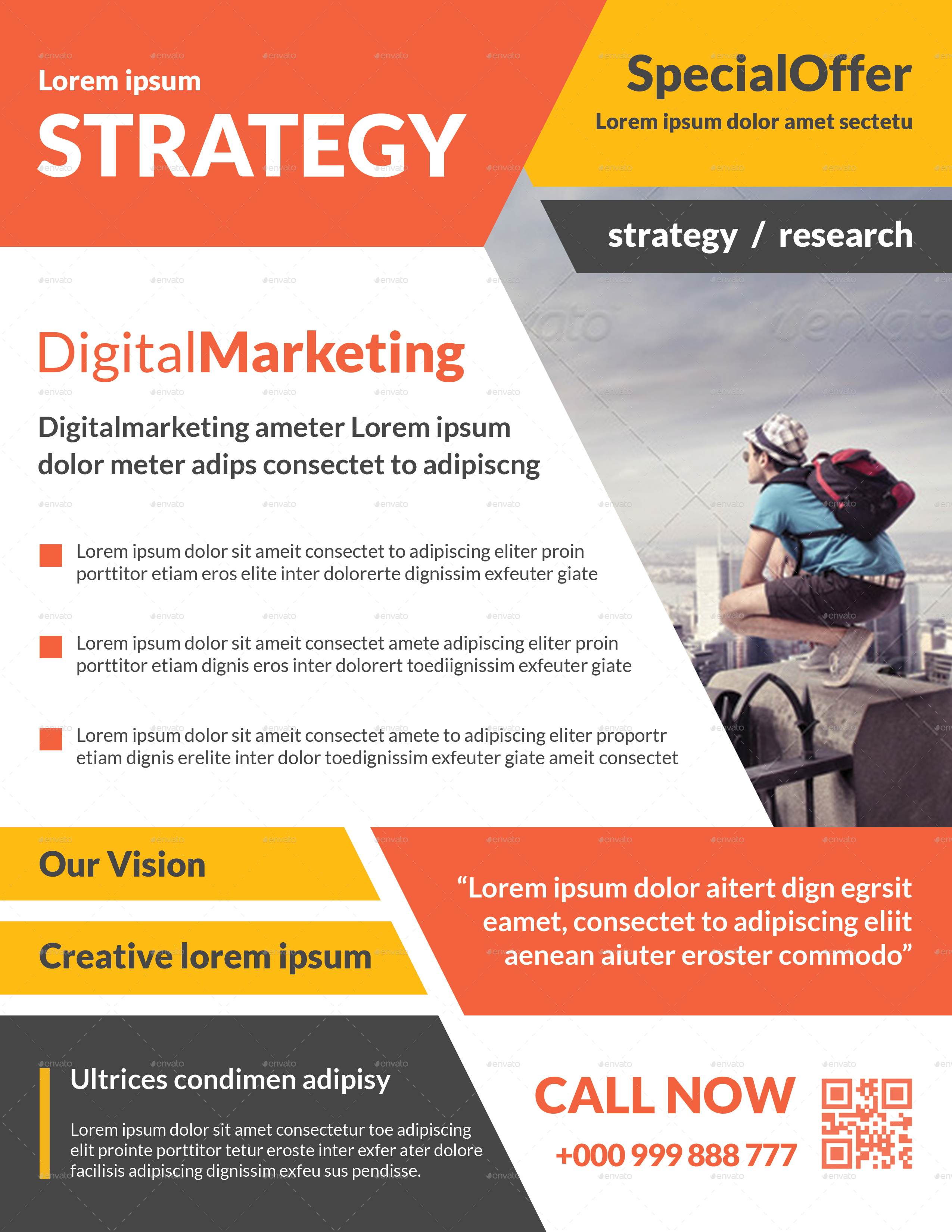 Creative Flyer Bundle 3 in 1, Print Templates | GraphicRiver