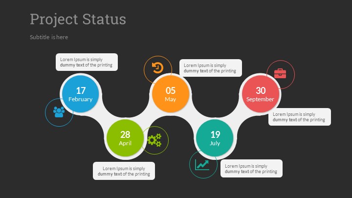 Project Status Google Slides by SanaNik | GraphicRiver