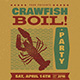 Crawfish Boil Event Flyer, Print Templates | GraphicRiver