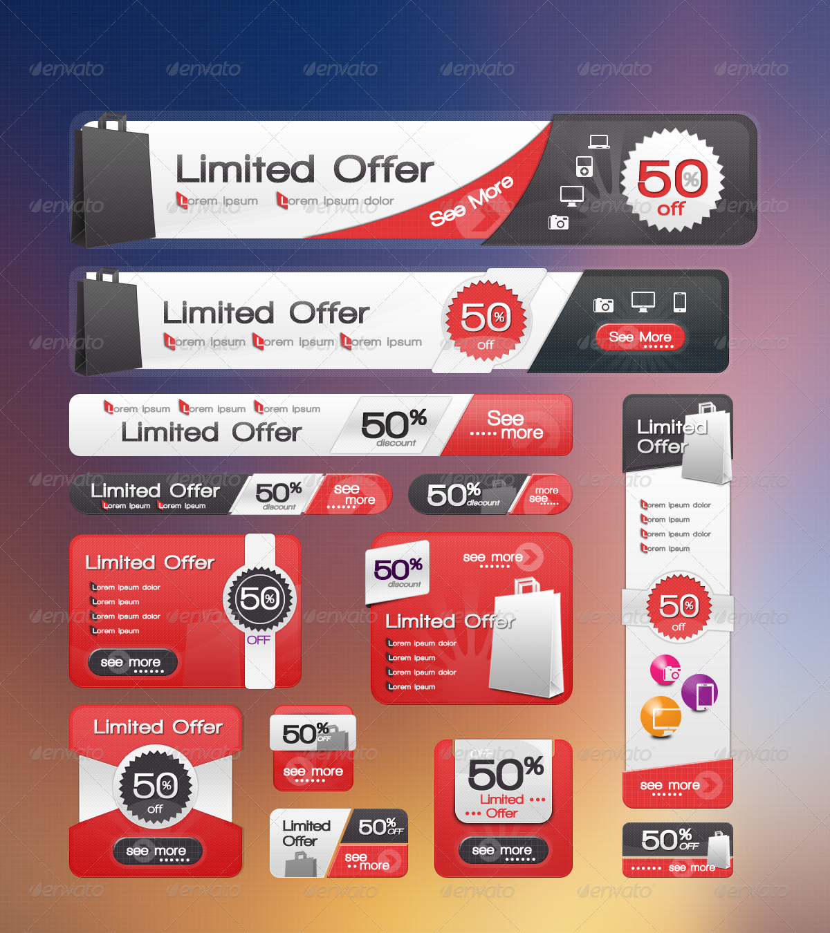 Special Banner Ads, Web Elements | GraphicRiver
