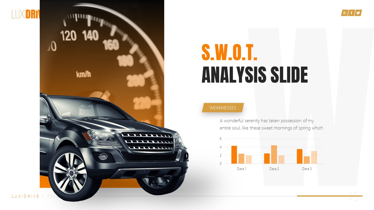 Luxidrive - Automotive PowerPoint Template, Presentation Templates