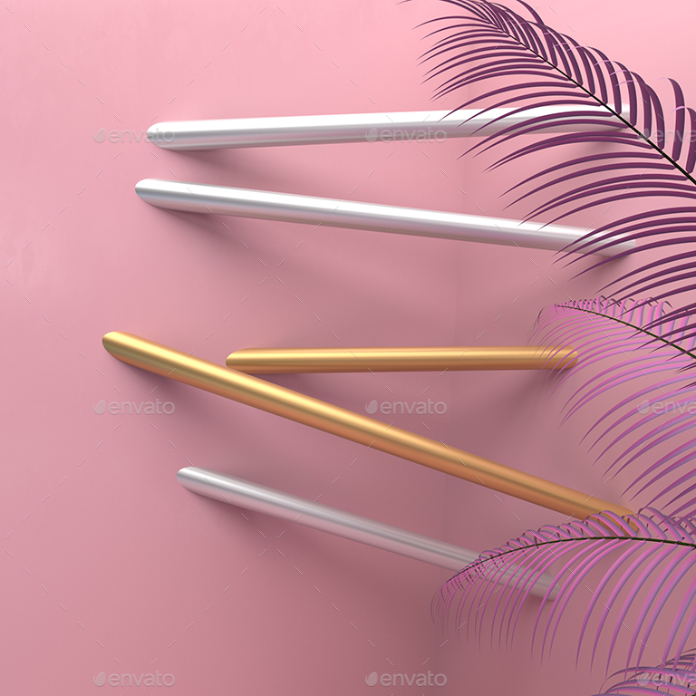 Pink and Blue - 3D Background for Product Showcase, Graphics | GraphicRiver