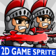 Red Spartan 2D Game Character Sprite, Game Assets | GraphicRiver