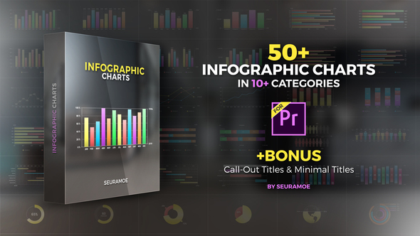 Infographic Charts for Premiere Pro, Premiere Pro Templates | VideoHive