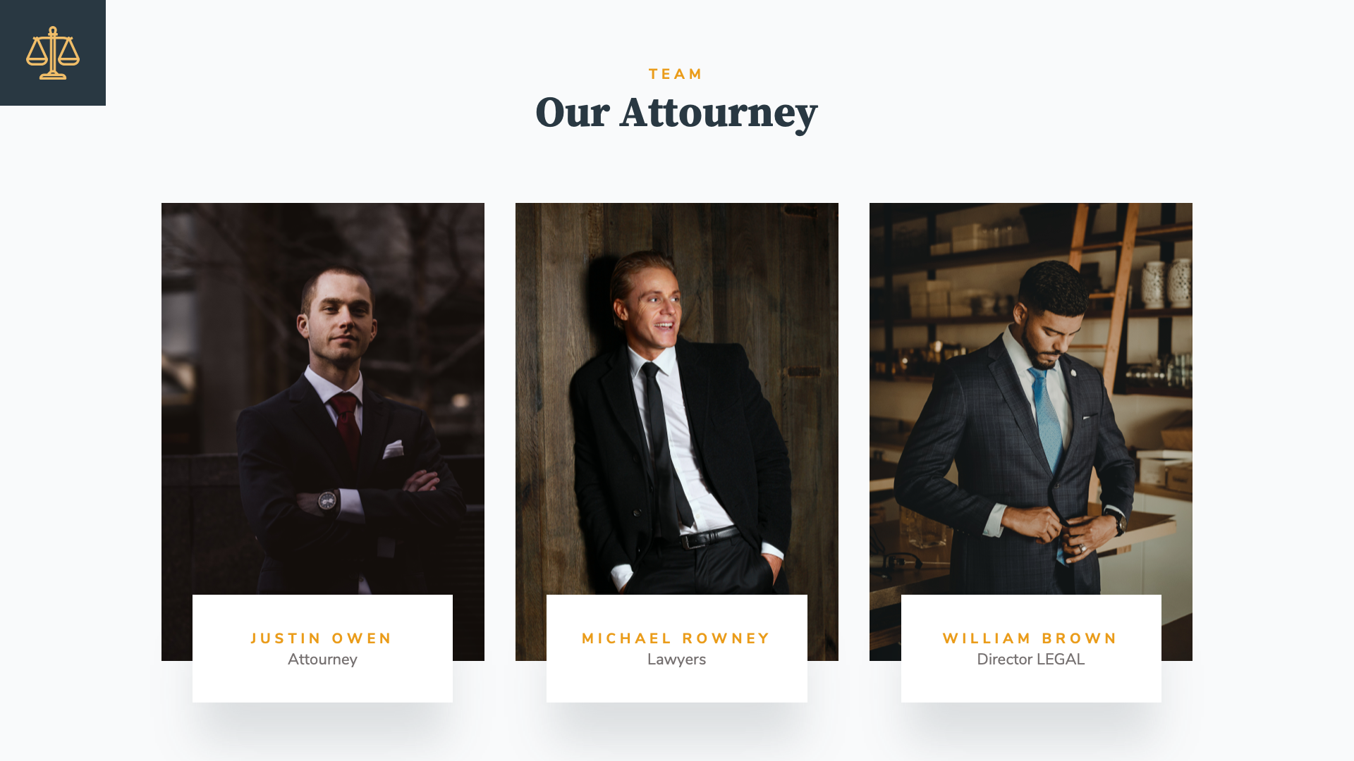 LEGAL - Attourney & Lawyer Google Slides Template, Presentation Templates