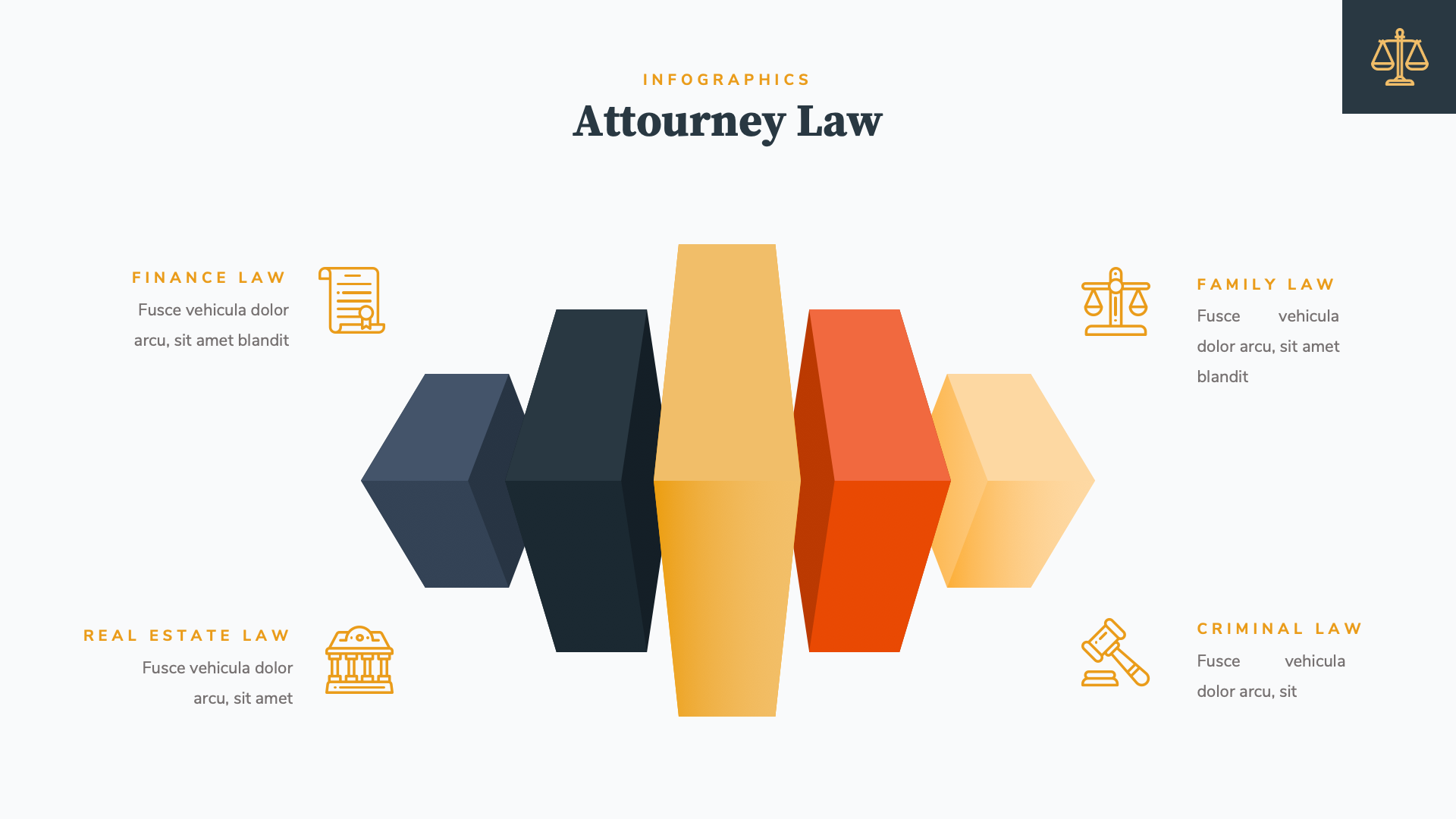 LEGAL - Attourney & Lawyer Google Slides Template, Presentation Templates