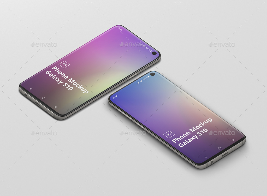 Phone Mockup Galaxy S10, Graphics | GraphicRiver