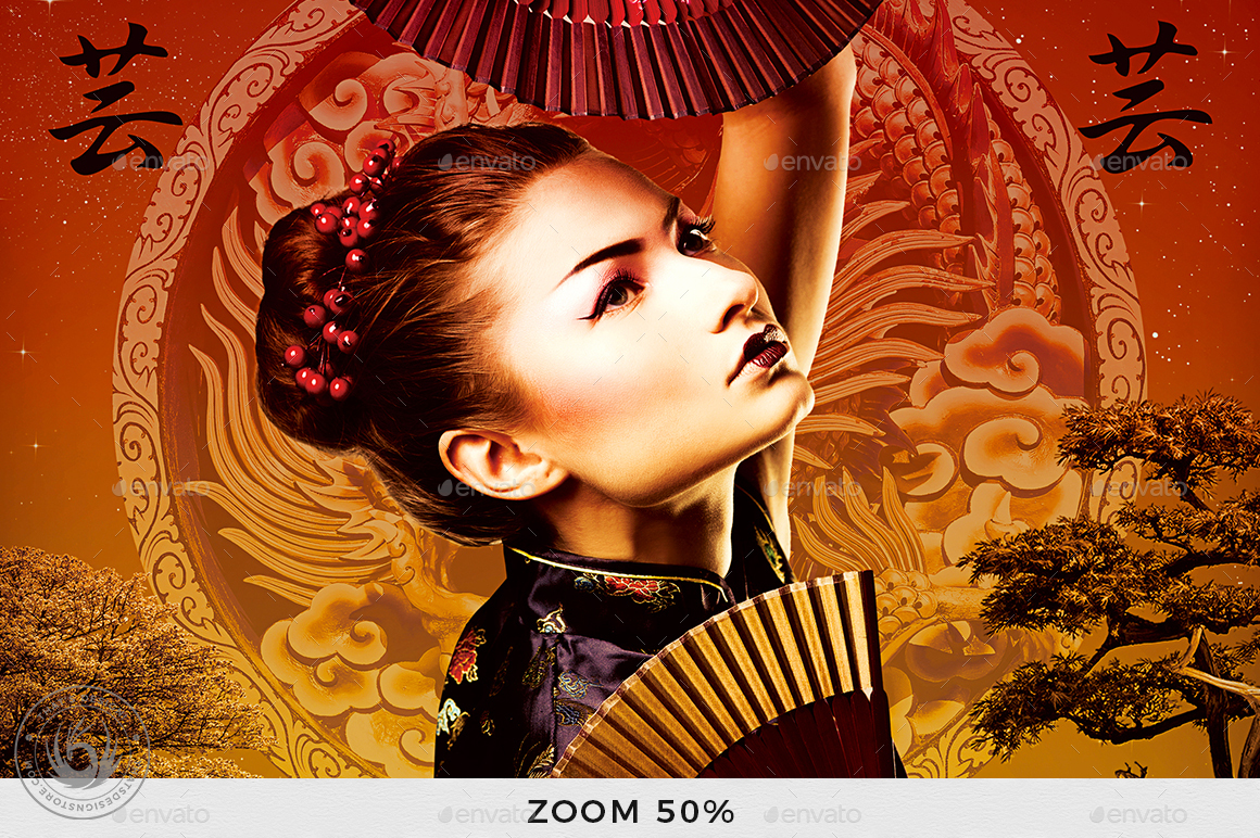 Geisha Night Flyer Template V3 by lou606 | GraphicRiver