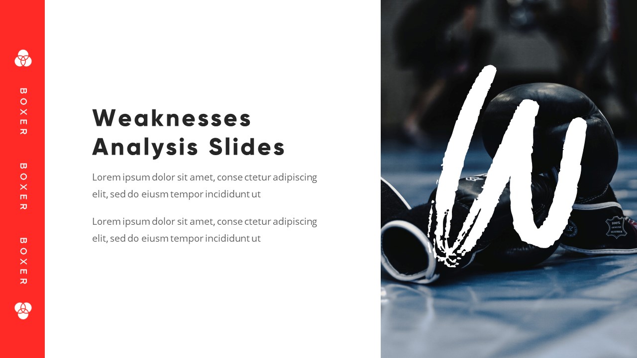 Boxer - Boxing and Sports Powerpoint Template, Presentation Templates