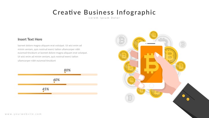 Bitcoin Google Slides Template, Presentation Templates | GraphicRiver