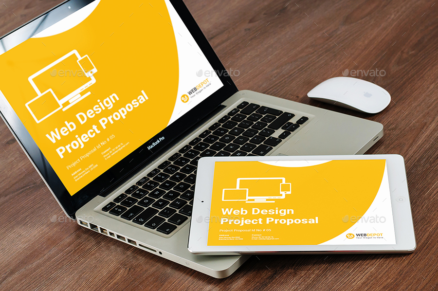 E-Book Web Design Proposal, ePublishing | GraphicRiver