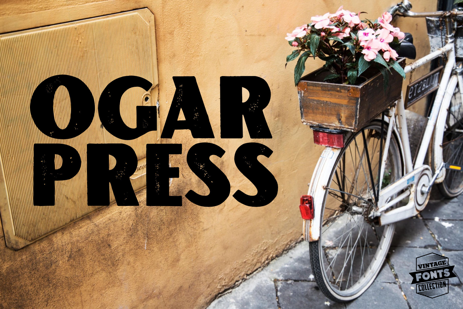 Ogar - 2 vintage fonts, Fonts | GraphicRiver