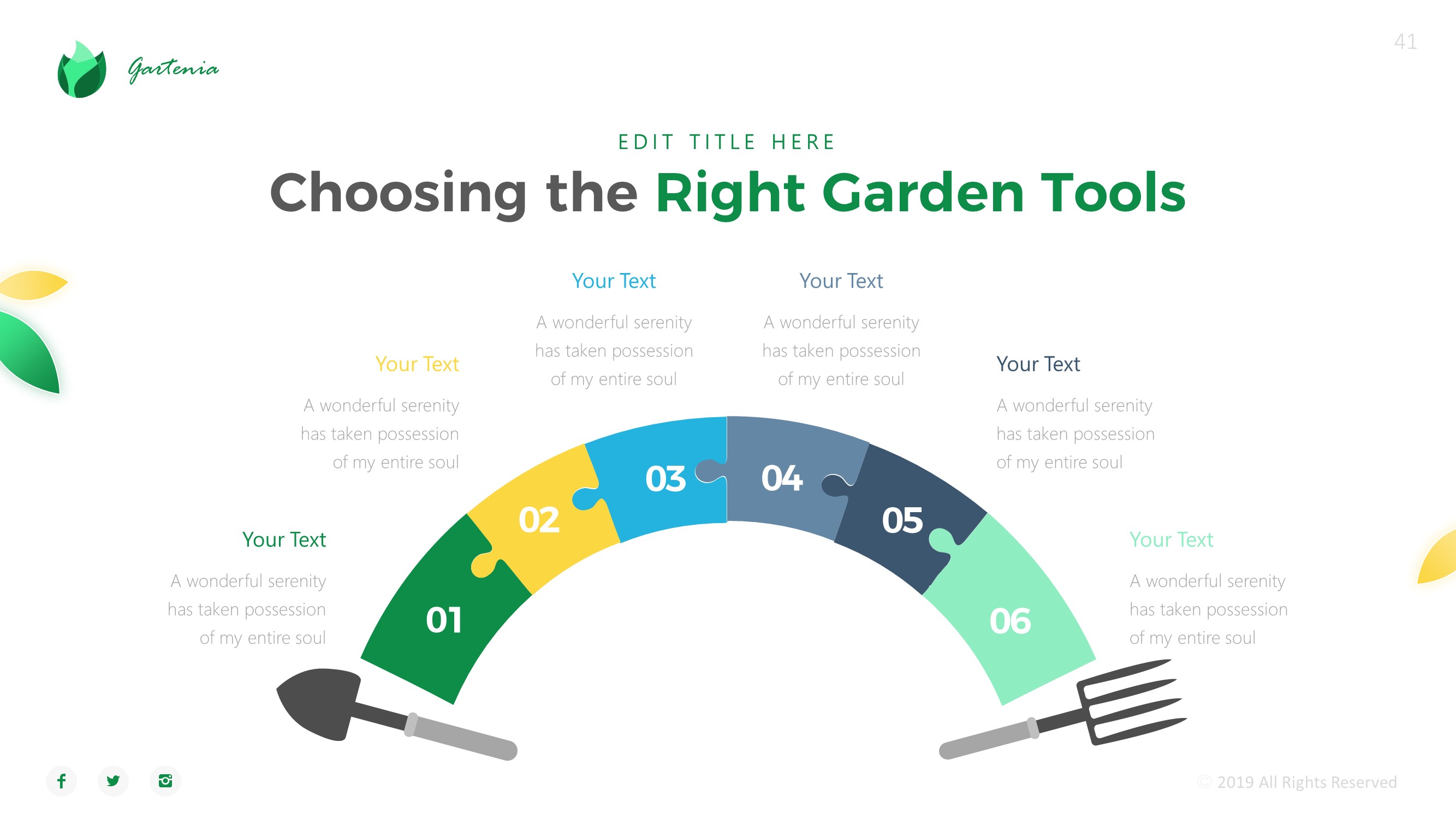 Gartenia - Gardening PowerPoint Template, Presentation Templates ...
