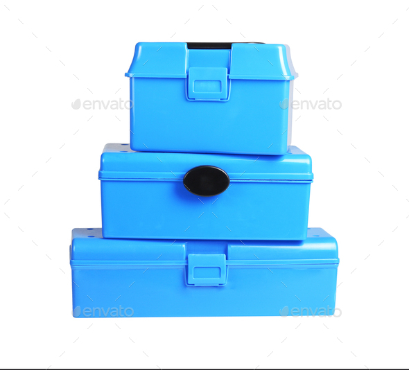 Plastic Storage Boxes Stock Photo by dezign56 | PhotoDune