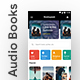 Audiobook App UI Kit | Online Book App UI Kit | eBook App UI Kit ...