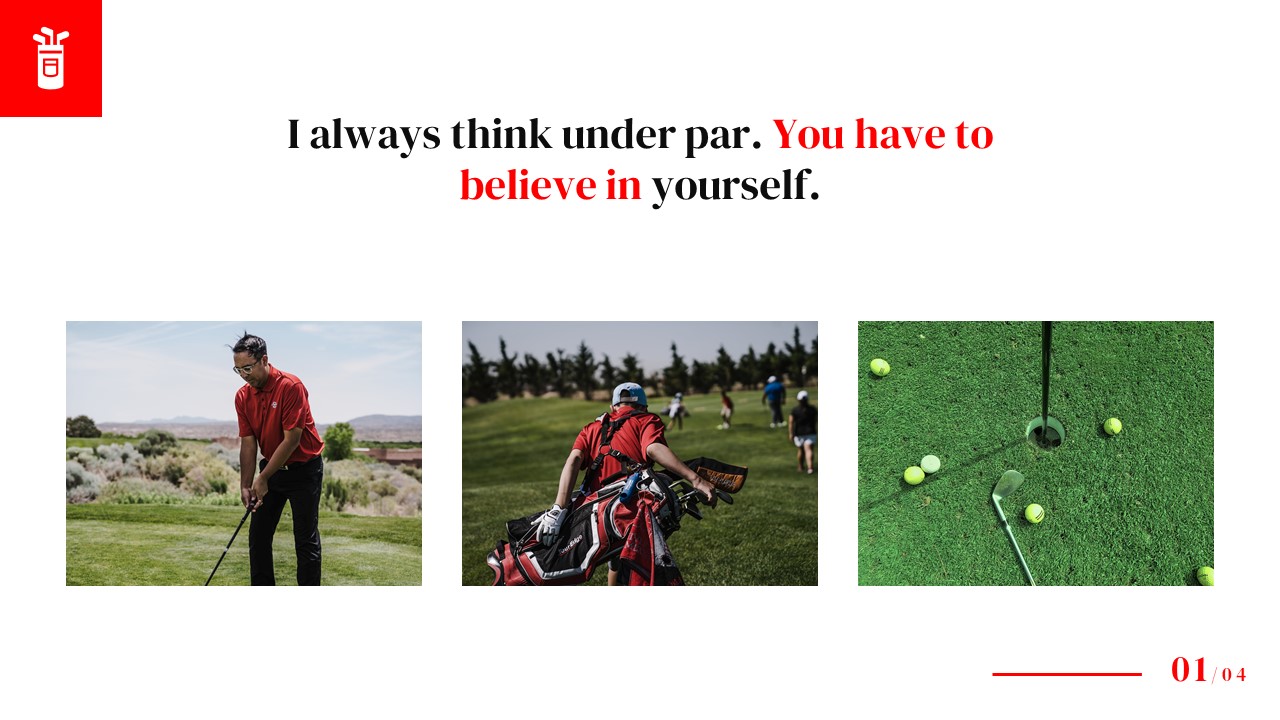 Golive - Golf Clubs Powerpoint Template, Presentation Templates ...