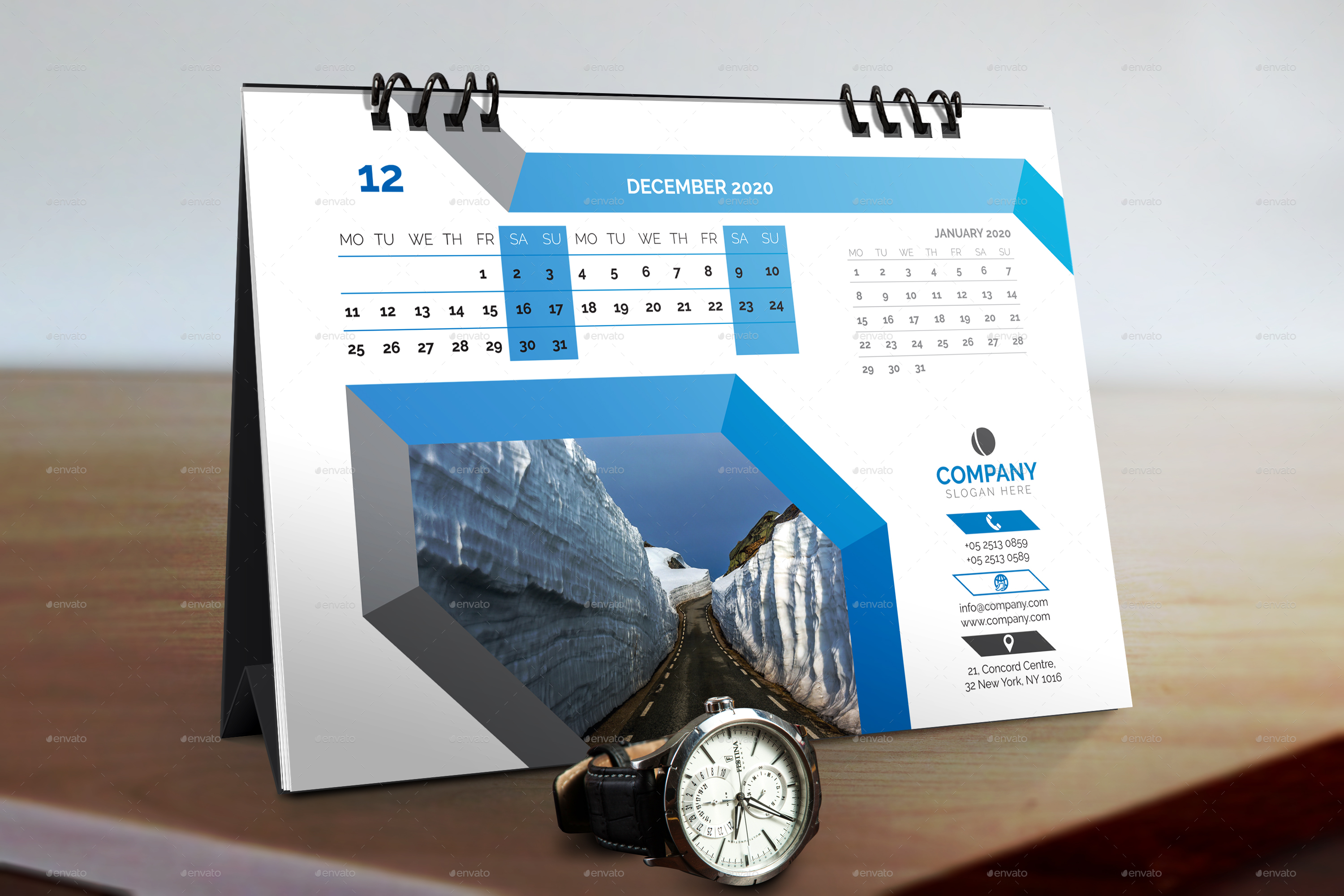 Desk Calendar, Print Templates | GraphicRiver